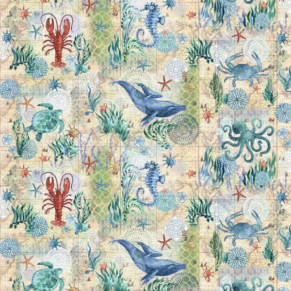 Sea Creatures Quilt - Etsy