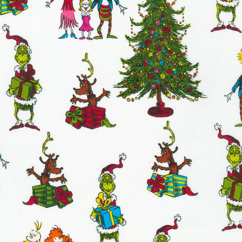 From Robert Kaufman Fabircs, "how the Grinch Stole Christmas" From Dr ...
