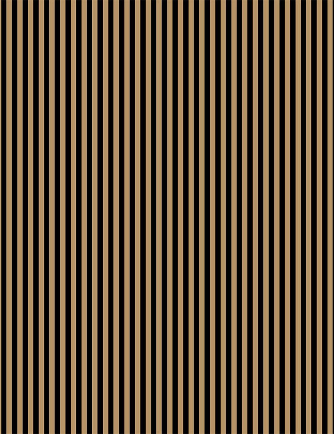 Timeless Treasures, 1/8" Pinstripes, Brown and Black Stripes, 100% ...