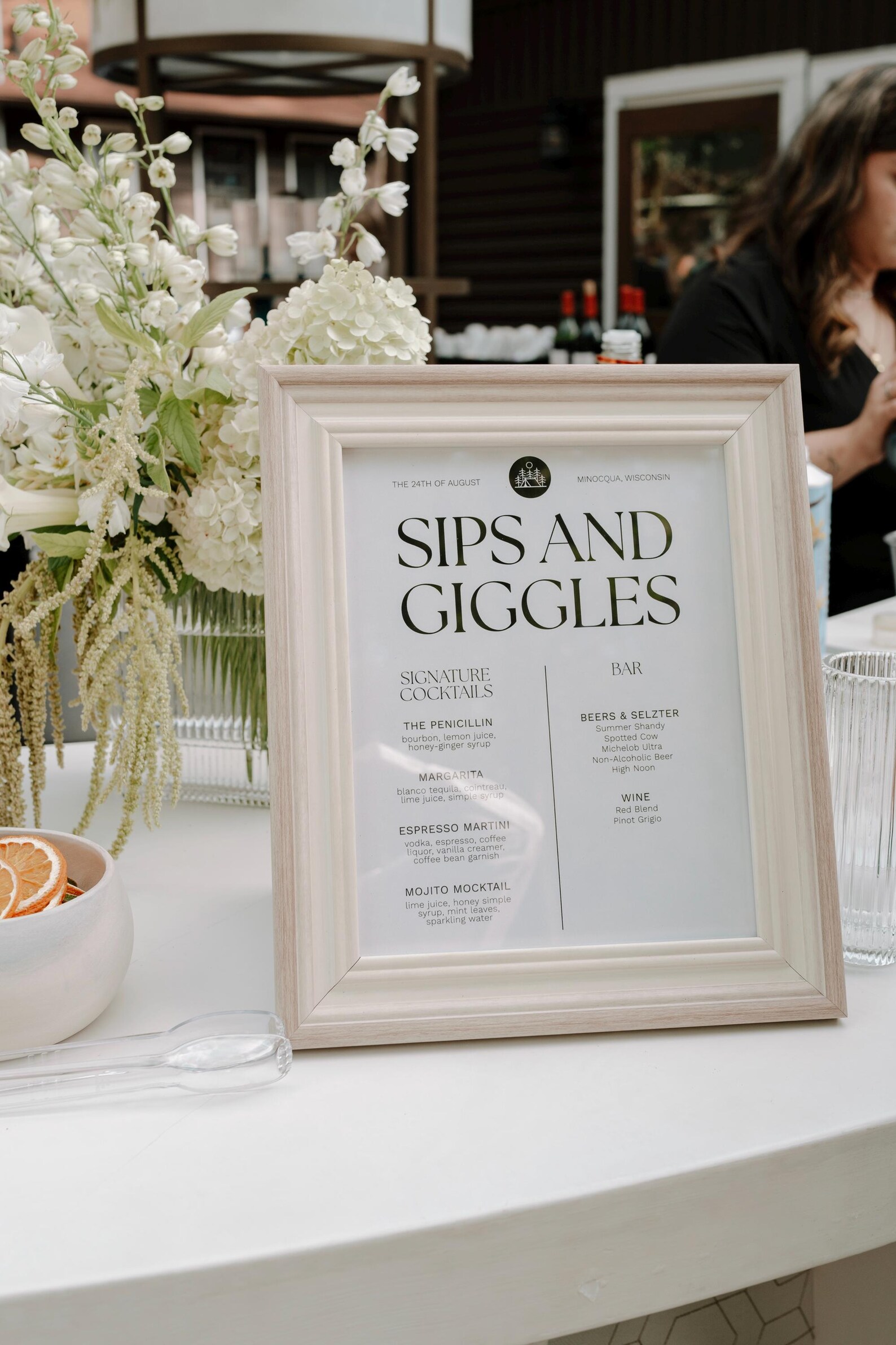 Wedding Bar Menu Fully Editable Canva Template Digital Download for Day ...