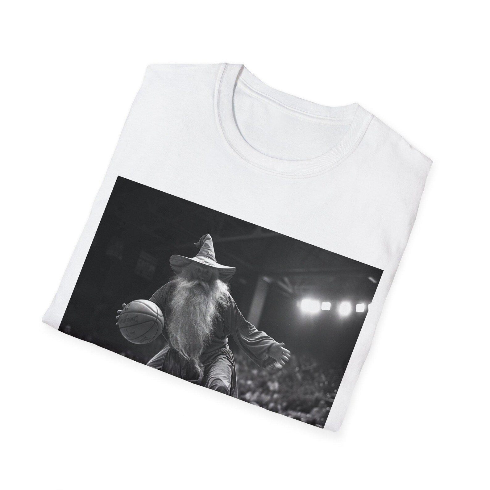Wizard Playing Basketball T-shirt, Wizard Balling T-shirt, Funny Ball T ...