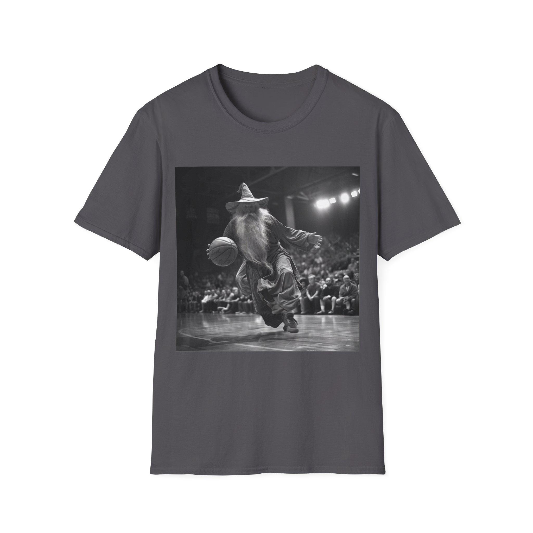 Wizard Playing Basketball T-shirt, Wizard Balling T-shirt, Funny Ball T ...