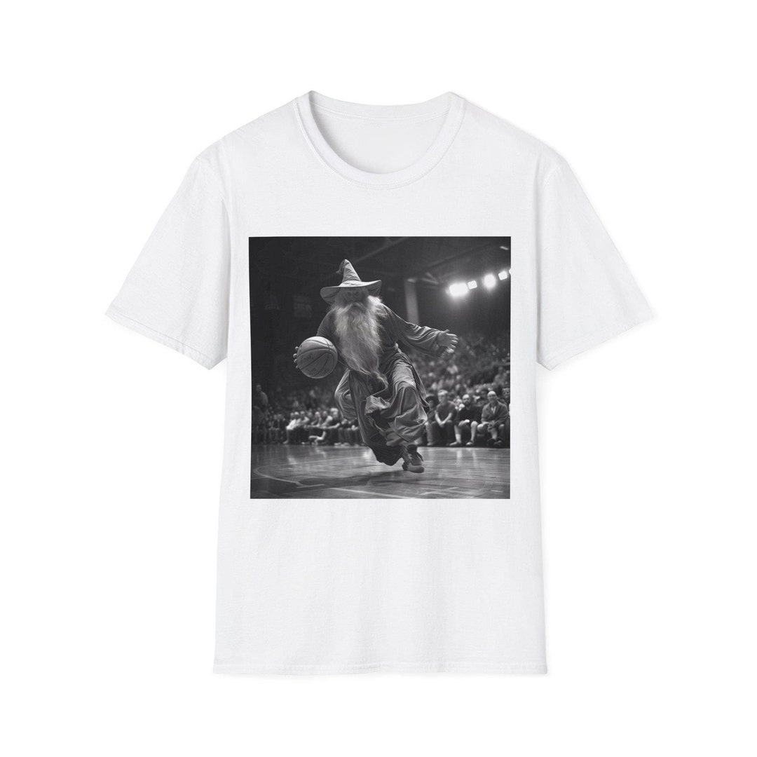 Wizard Playing Basketball T-shirt, Wizard Balling T-shirt, Funny Ball T ...