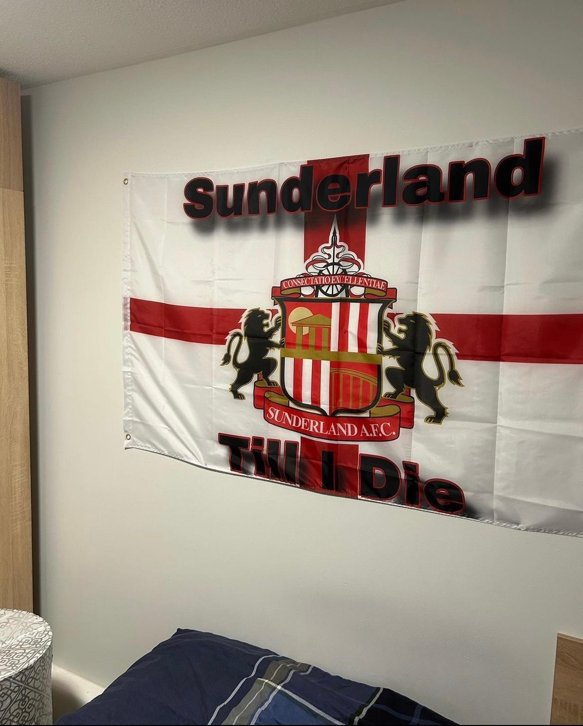 Sunderland Football Flag. 5FT X 3FT. Free Delivery. Sunderland Till I ...