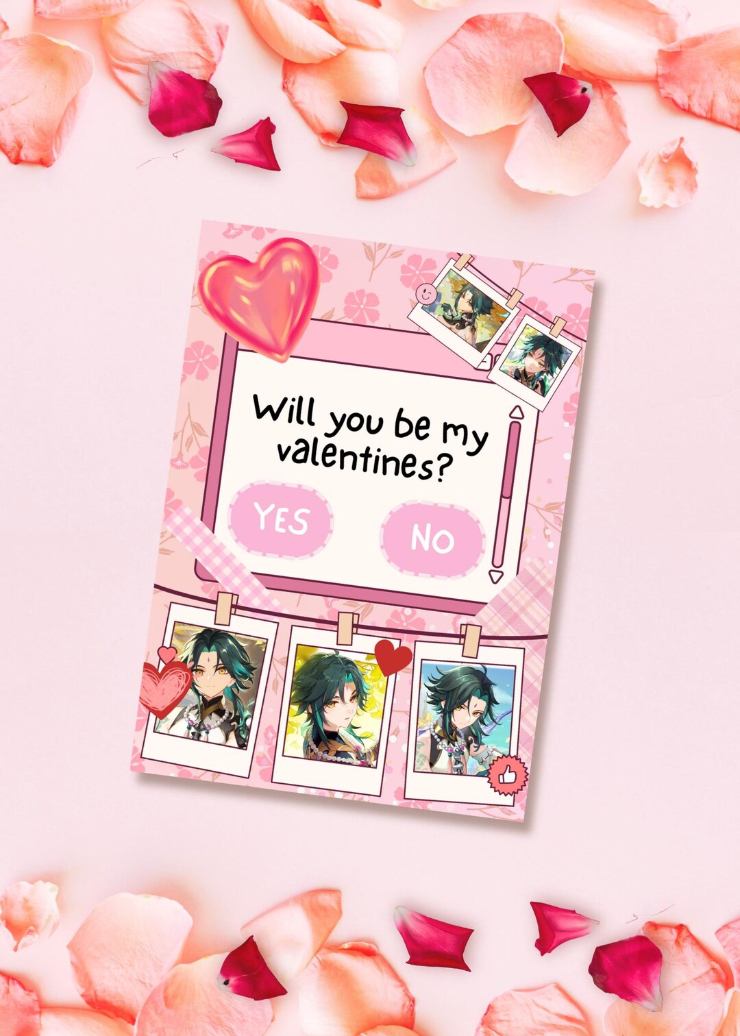 EDITABLE Printable Cute Will You Be My Valentines Card - Etsy