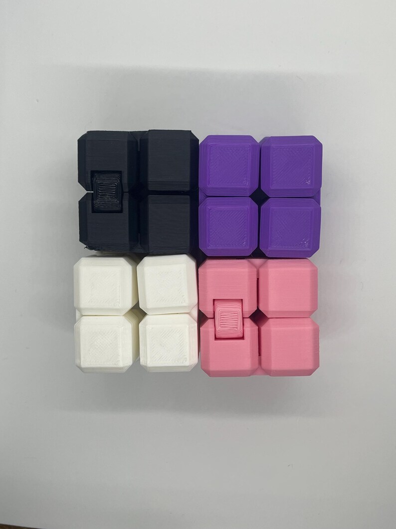 Fidget Infinity Cube Stress Relief Toy for Calming and Focus, Ideal ...