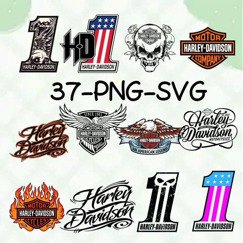 Harley Davidson Svg - Etsy