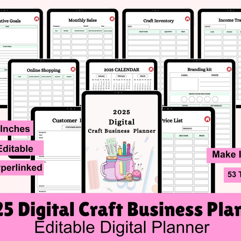 Handmade Planners 2026 - Etsy