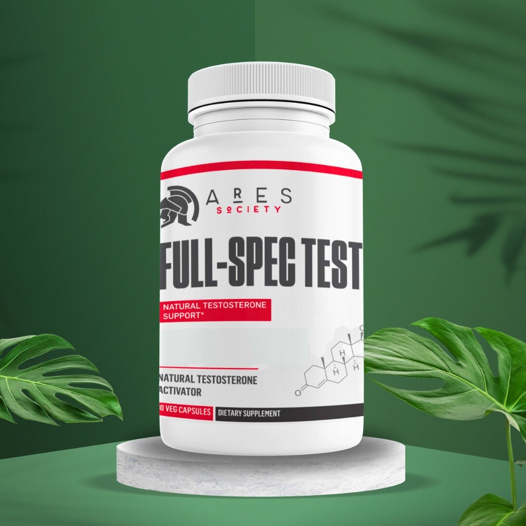 High Strength Natural Testosterone Booster for Men 7 Ingredients ...