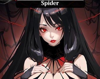 Mtg Spider 1/2 Token Alternative Art // Choose the Art! - for EDH, Commander, Cube Draft and ...