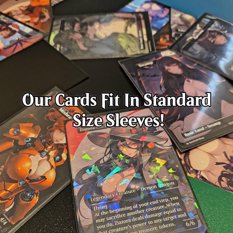 Anime Inspired Thassa's Oracle Proxy | Waifu Style Trading Card Proxy ...