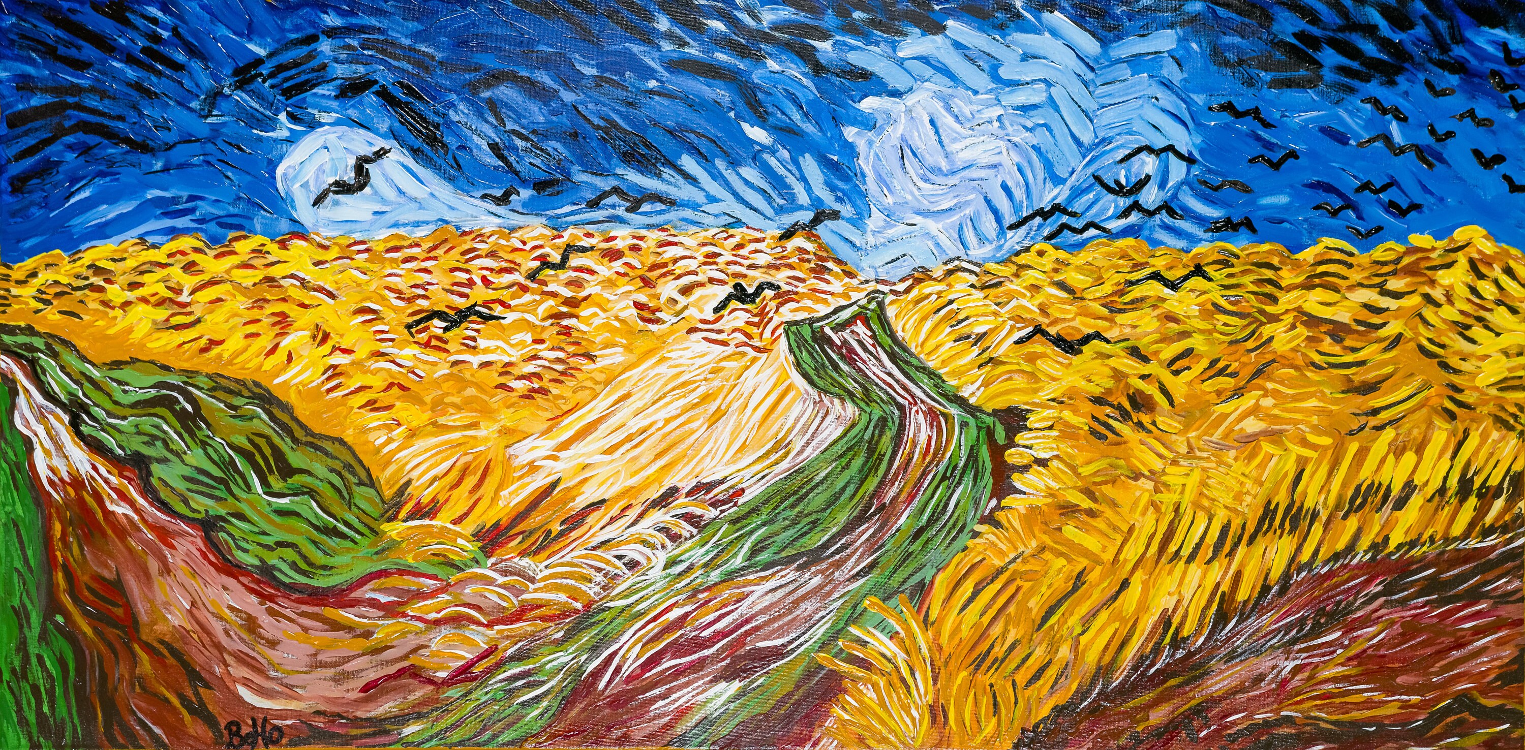 Stairy Night Insp. by Vincent Van Gogh - Etsy