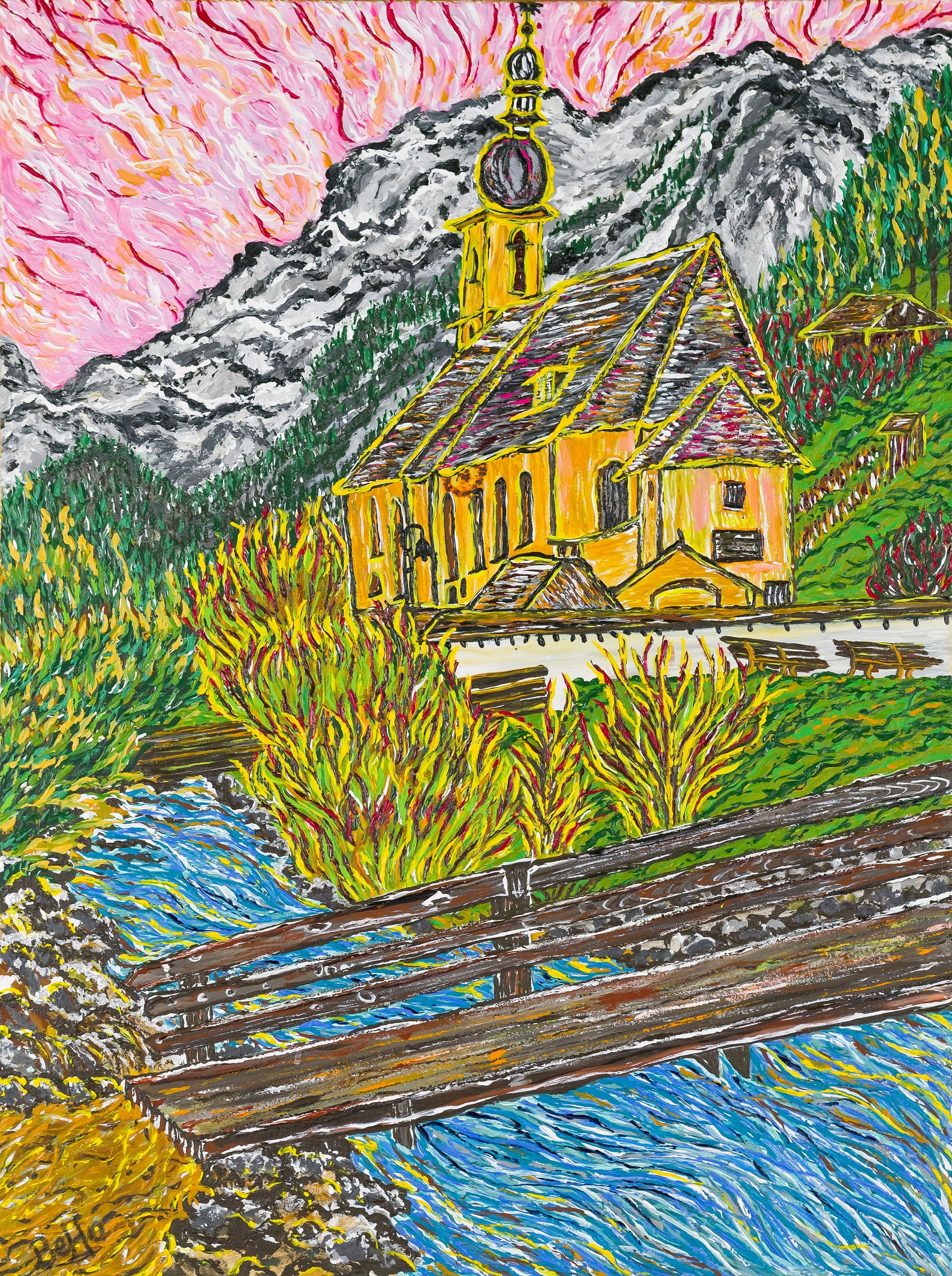 Stairy Night Insp. by Vincent Van Gogh - Etsy