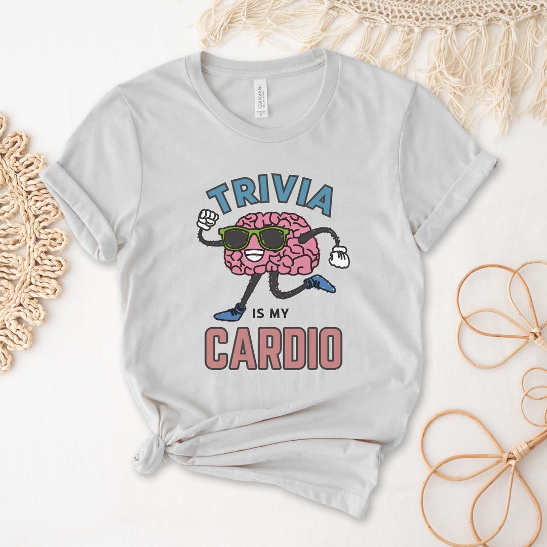 Retro Trivia Lover Tee, Unisex T-shirt, Gift for Game Night Enthusiasts ...