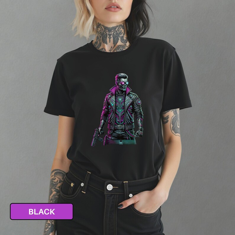 Cyberpunk Shirt, Cybercore, Dystopia Trippy Shirt - Etsy