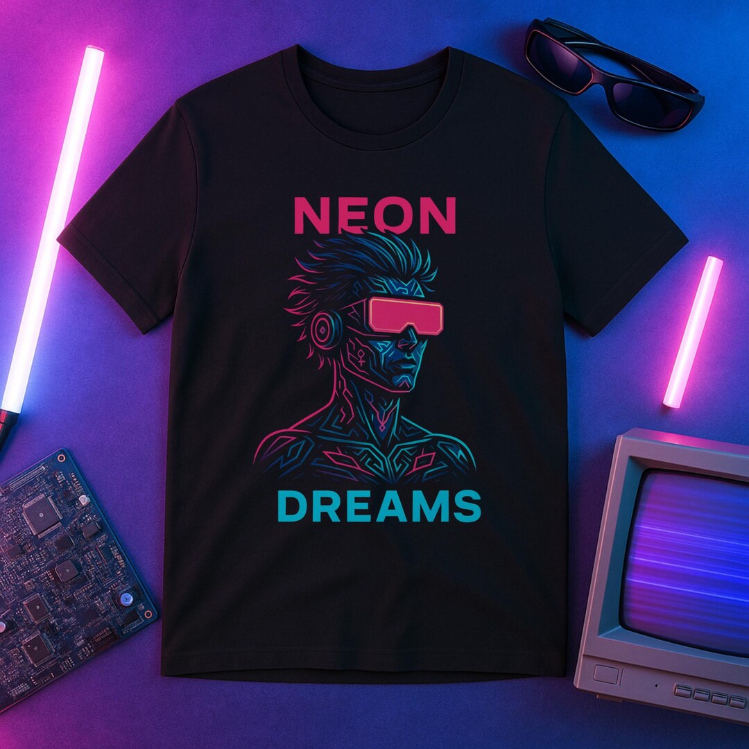 Cyberpunk Shirt, Cybercore, Dystopia Trippy Shirt - Etsy