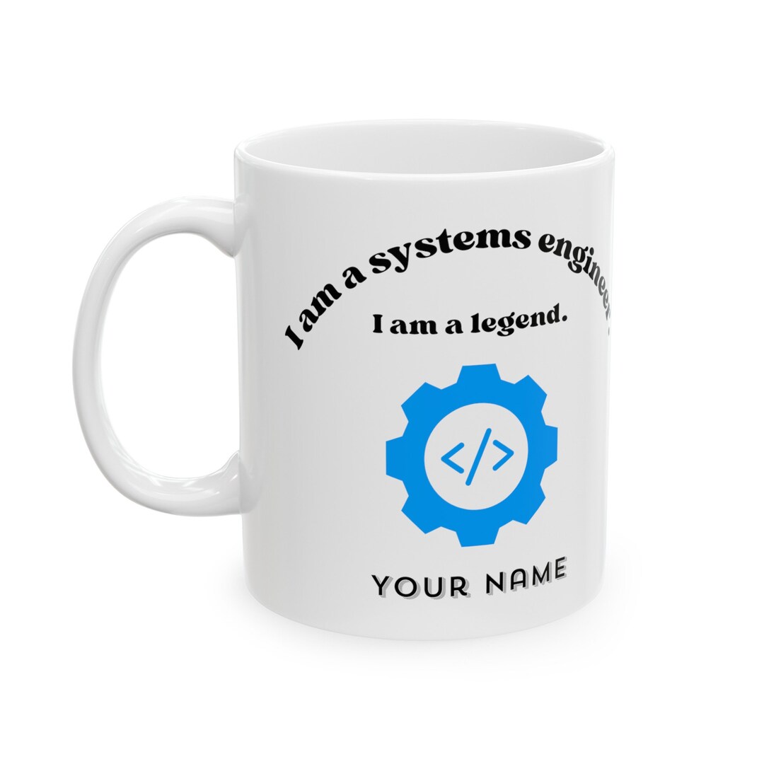 Personalized System Engineer, System Engineer Mug, System Engineer Gift ...