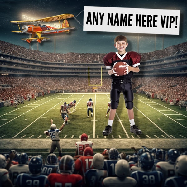 Football Posters Digital Background Template - Etsy