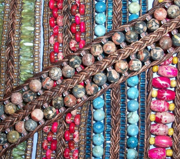 Braided and Beaded Leather Bracelet Tutorial PDF - INSTANT Download - Etsy