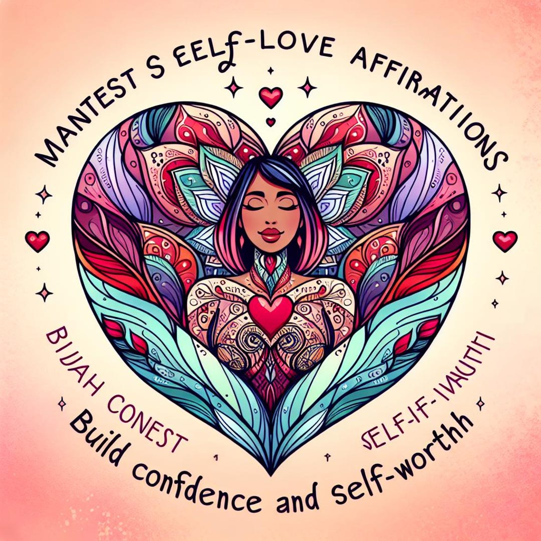 Personalized Self-love Affirmations, Transform Confidence Self-worth ...