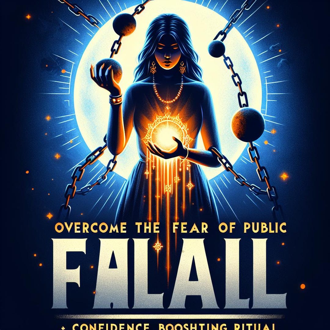 Overcome the Fear of Public Failure Spell Confidence Boosting Ritual - Etsy