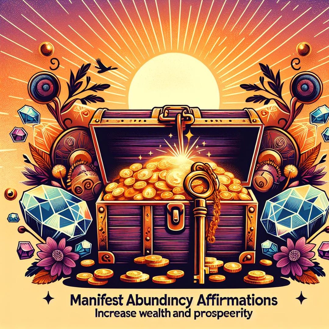 Manifest Abundance Affirmations, Increase Wealth and Prosperity ...
