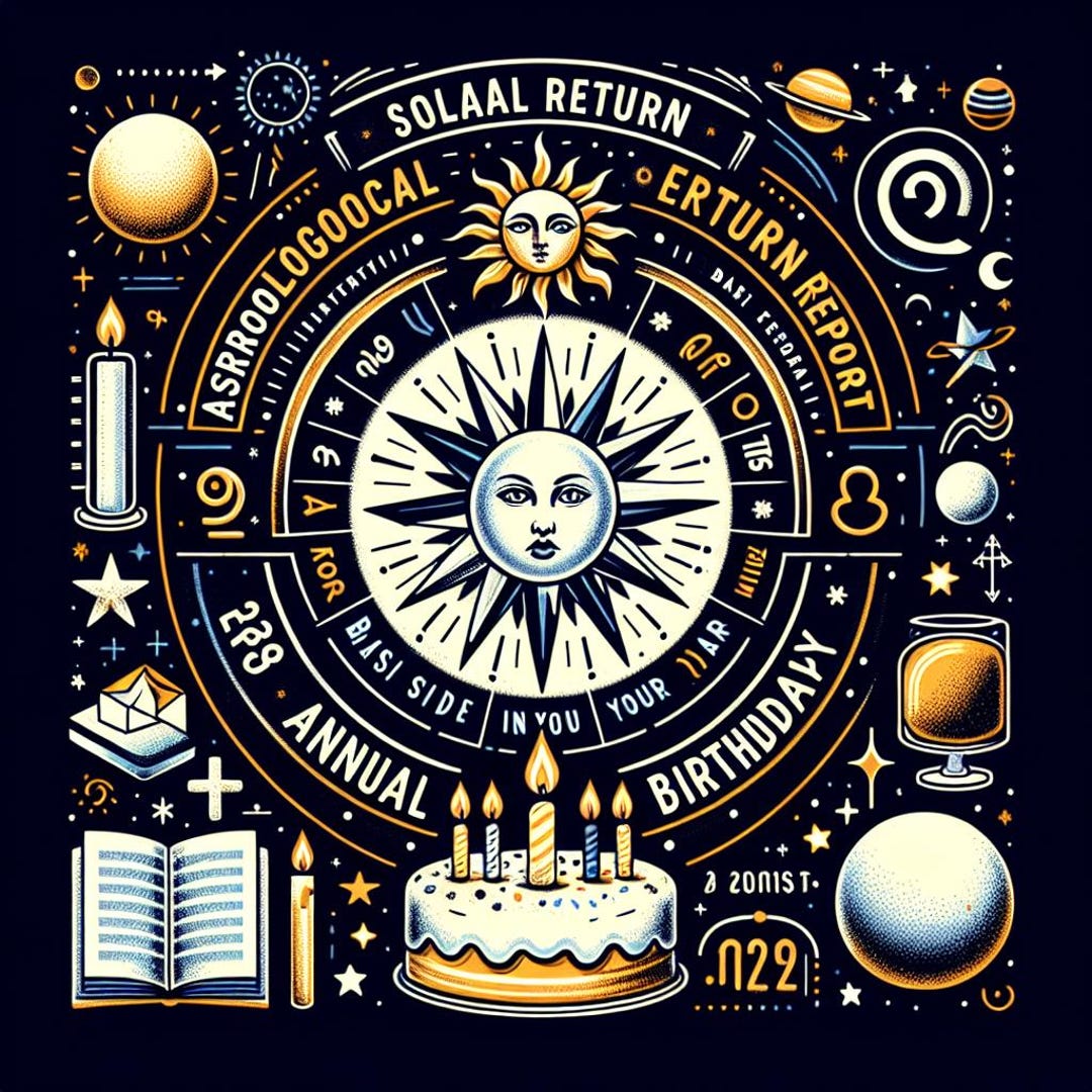 Astrological Solar Return, Unveil Your Year Ahead Transformative ...