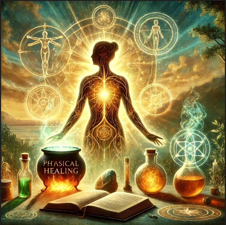 Physical Healing Spell Body Healing Magic Improve Physical Health - Etsy