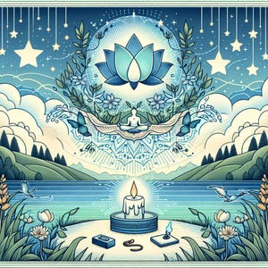 Inner Peace Calm Spell Eliminate Stress, Amplify Tranquility, Enhance ...