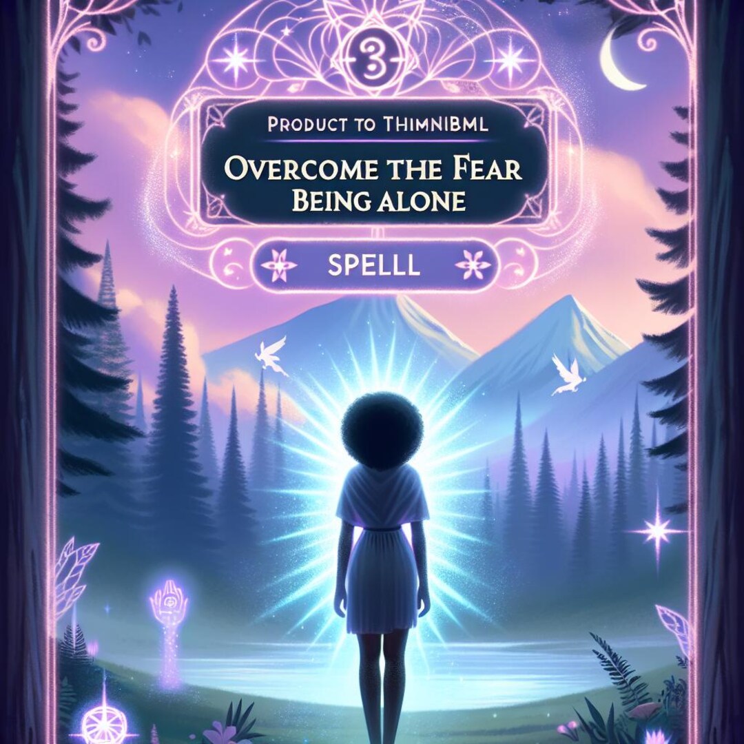 Defeat Fear of Being Alone Spell Achieve Emotional Security and ...