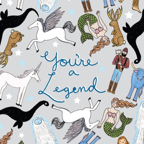You're a Legend Postcard - Etsy