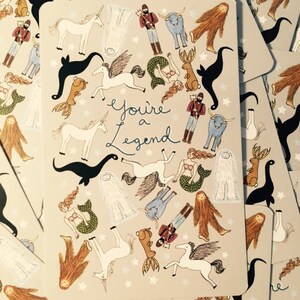 You're a Legend Postcard - Etsy