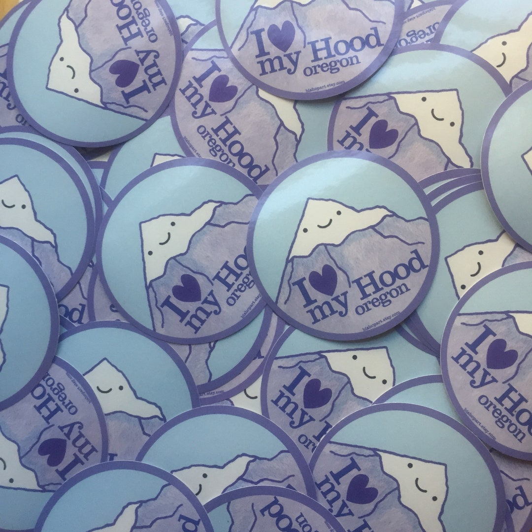 Buy I Love My Hood Sticker Online in India - Etsy