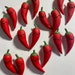 Happy Spicy Red Chili Magnets - Etsy