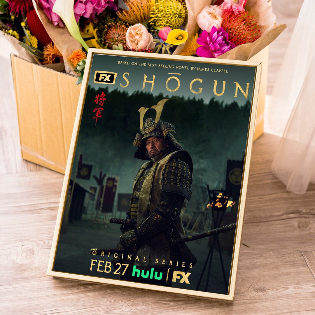Shogun TV Mini Series 2024 Poster Art Poster Wall Decor - Etsy