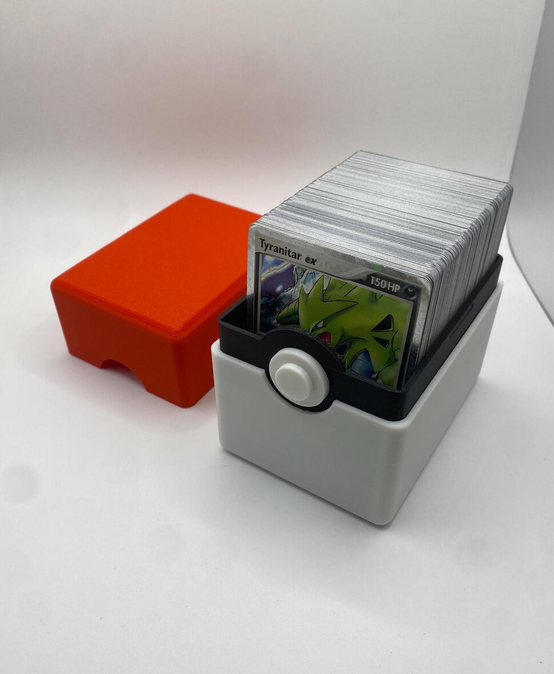 Pokeball Card Storage Pokémon Inspired | Pokémon Card Holder | 3-D ...