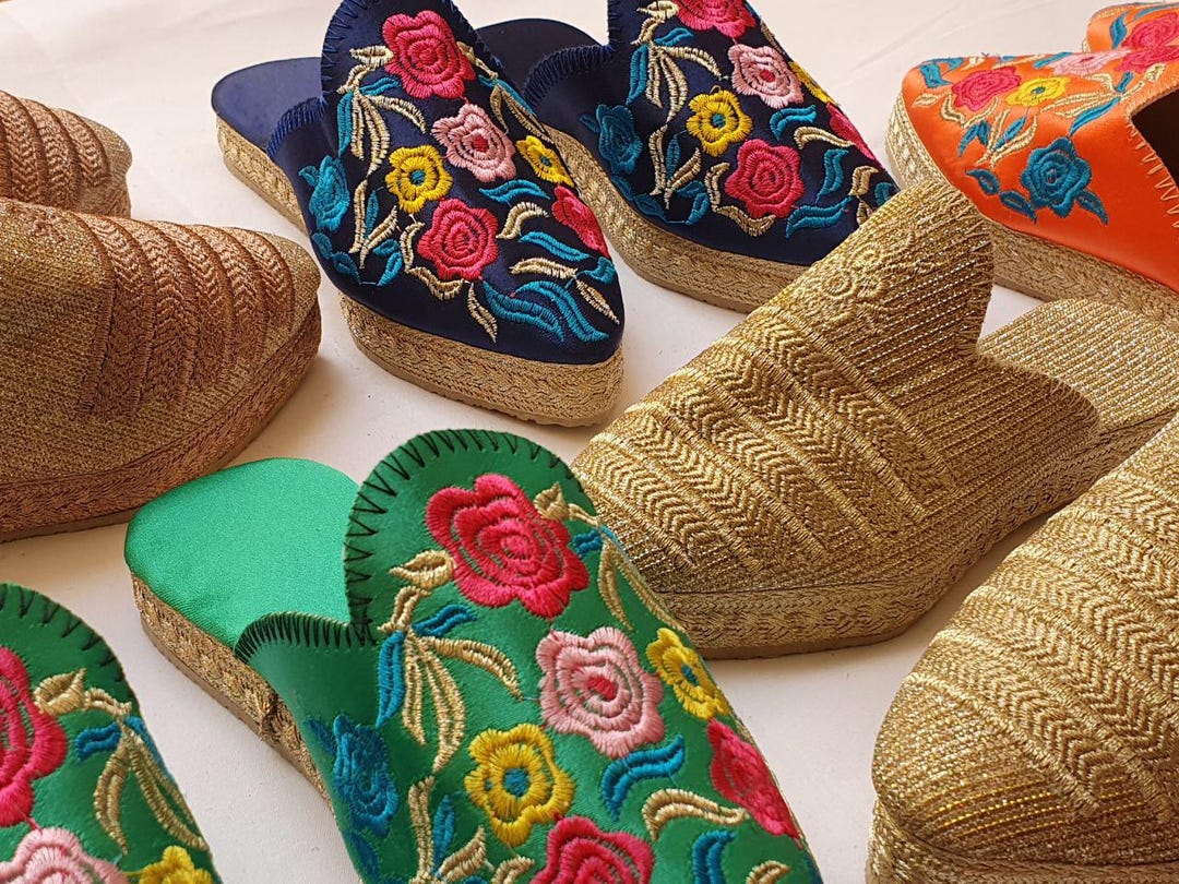 Kids Moroccan Belgha Slippers – Handmade Soft Leather Babouche ...