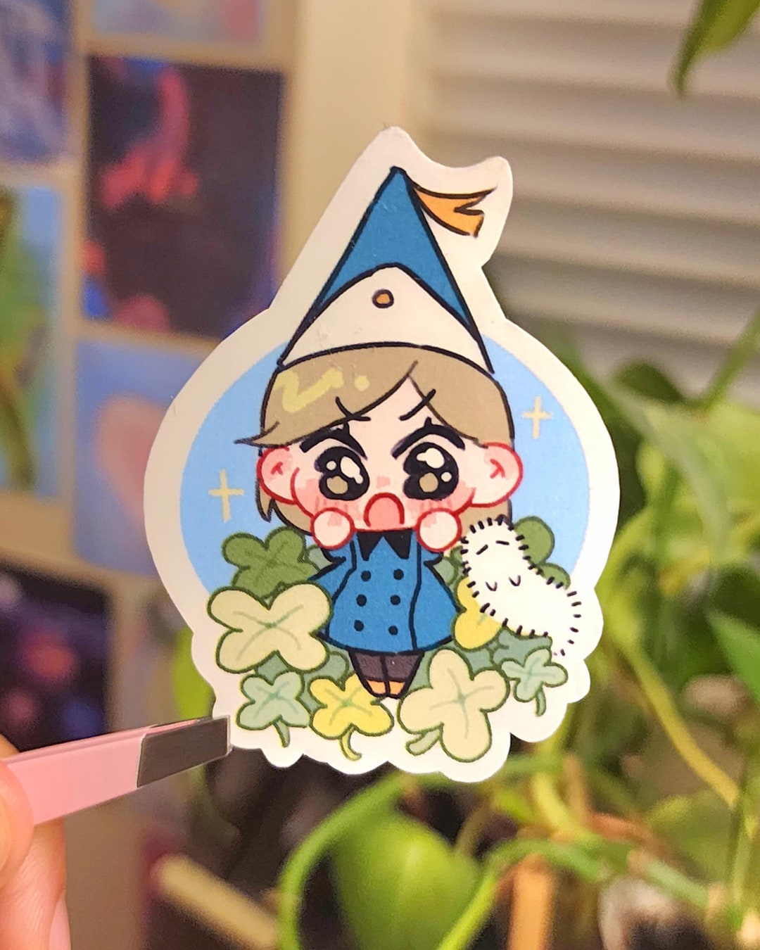 Coco Witch Hat Atelier Sticker | Clover Field | Vinyl, Glossy - Etsy