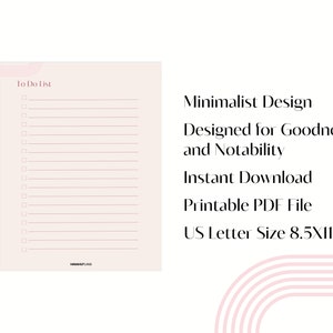 To Do List | Pink to Do List | Digital Planner | Goodnotes Planner ...
