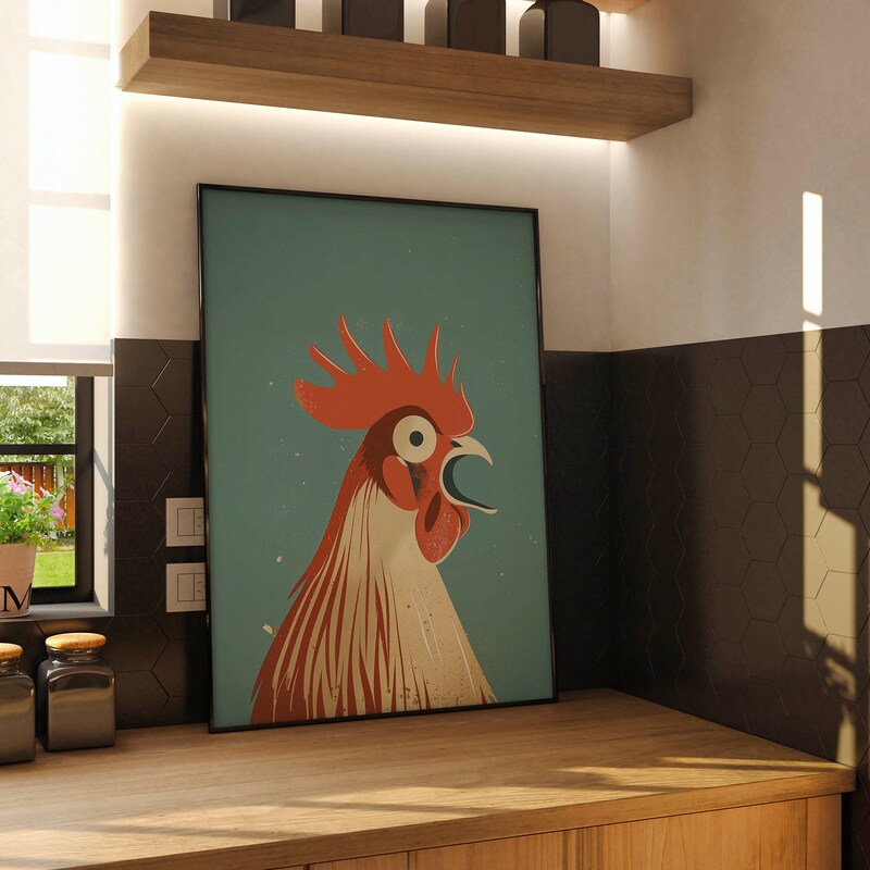 Rooster Kitchen Decor - Etsy