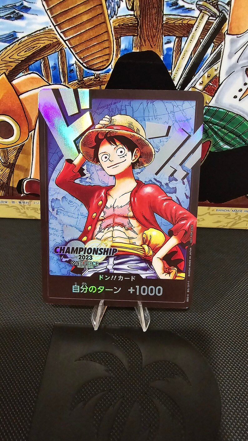 Monkey D Luffy Don Championship 2023 World Final One Piece Card Game ...
