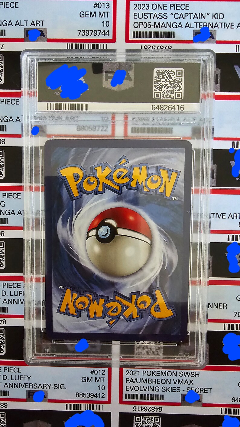 V2 PROXY Gem Mint 10 Psa-umbreon Vmax alternate Art Secret 215/203 ...