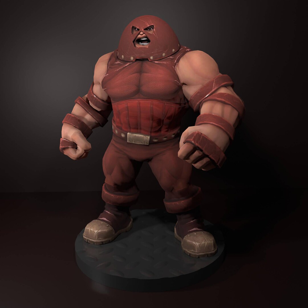 Pro Painted Juggernaut Action Figure, 3D Printed Collectible - Etsy