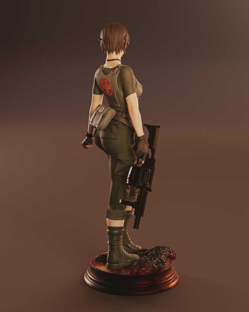 Rebecca Chambers Resident Evil Figure – Pro Painted Collectible Statue ...
