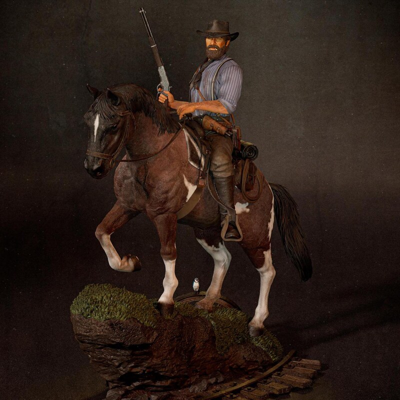 Arthur Morgan Figure - Etsy