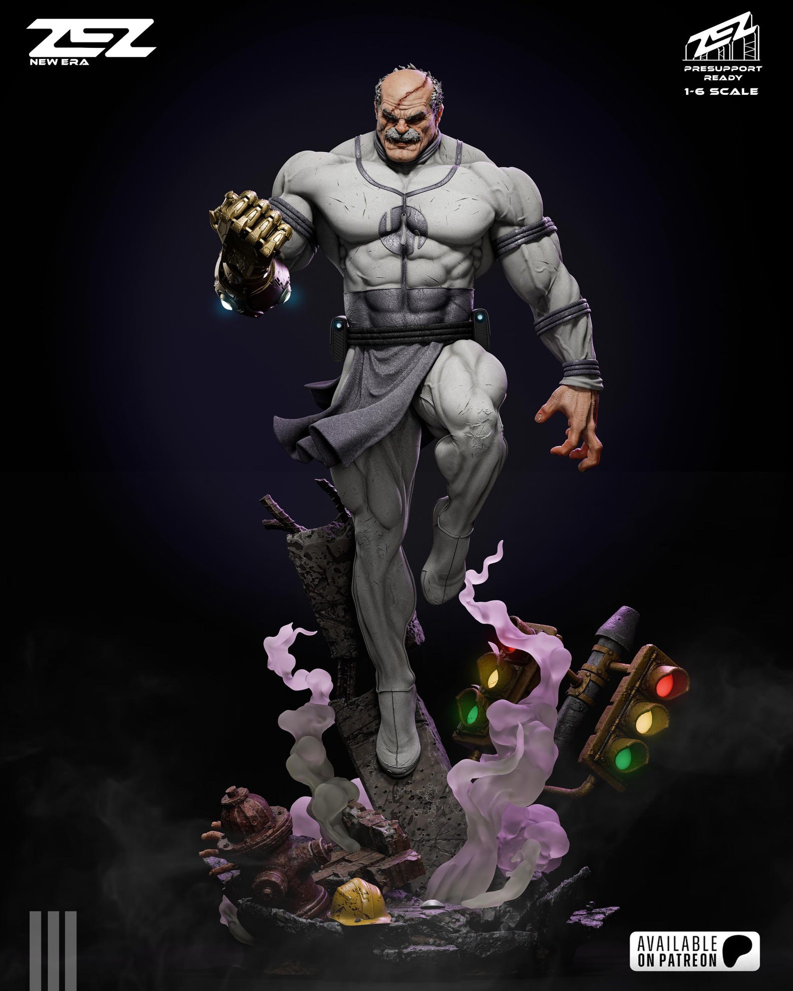Conquest Villain 25 Cm Figure/sla/3d Printed,painted, Collectible ...