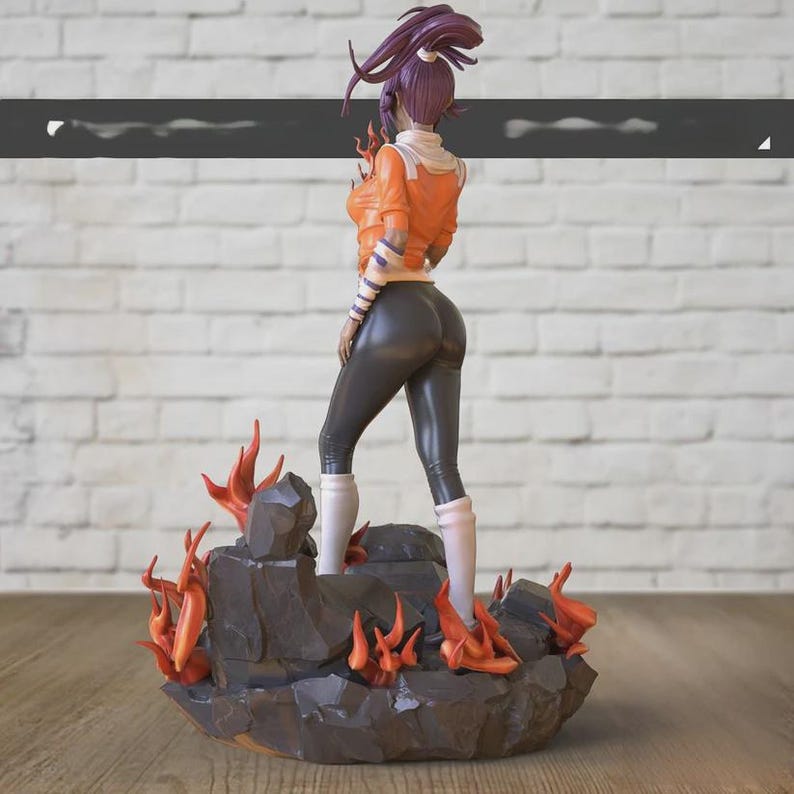 Yoruichi Shihouin - Bleach / 25 Cm Figure/statue, Sla/pla Resin 3D Printed,painted,action Figure ...