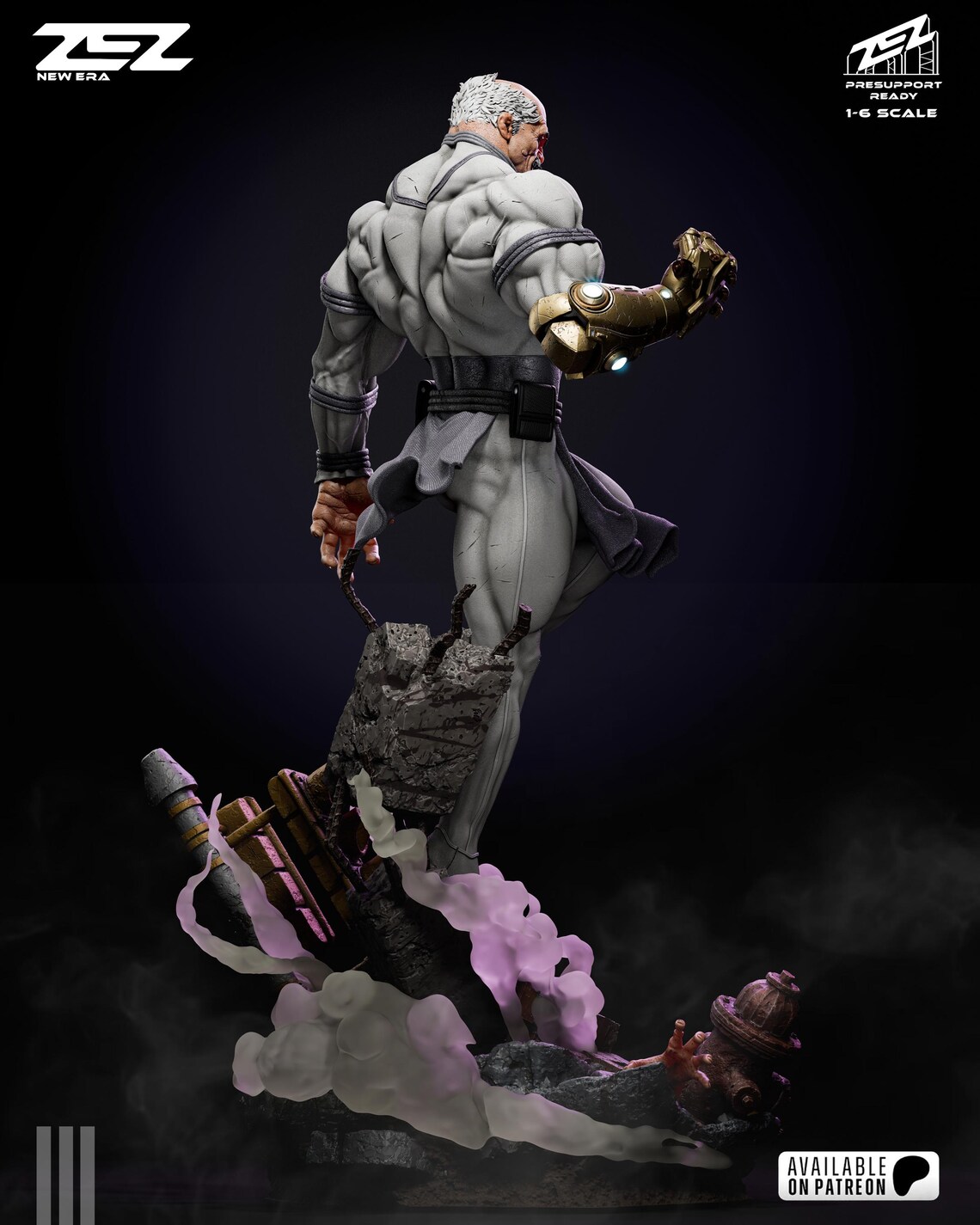 Conquest Villain 25 Cm Figure/sla/3d Printed,painted, Collectible ...
