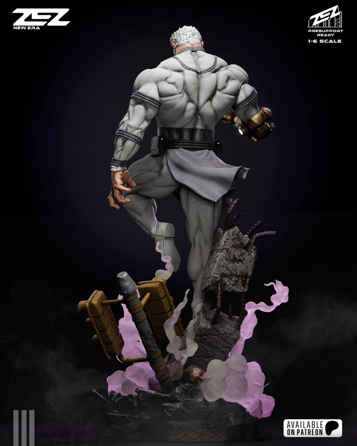 Conquest Villain 25 Cm Figure/sla/3d Printed,painted, Collectible ...