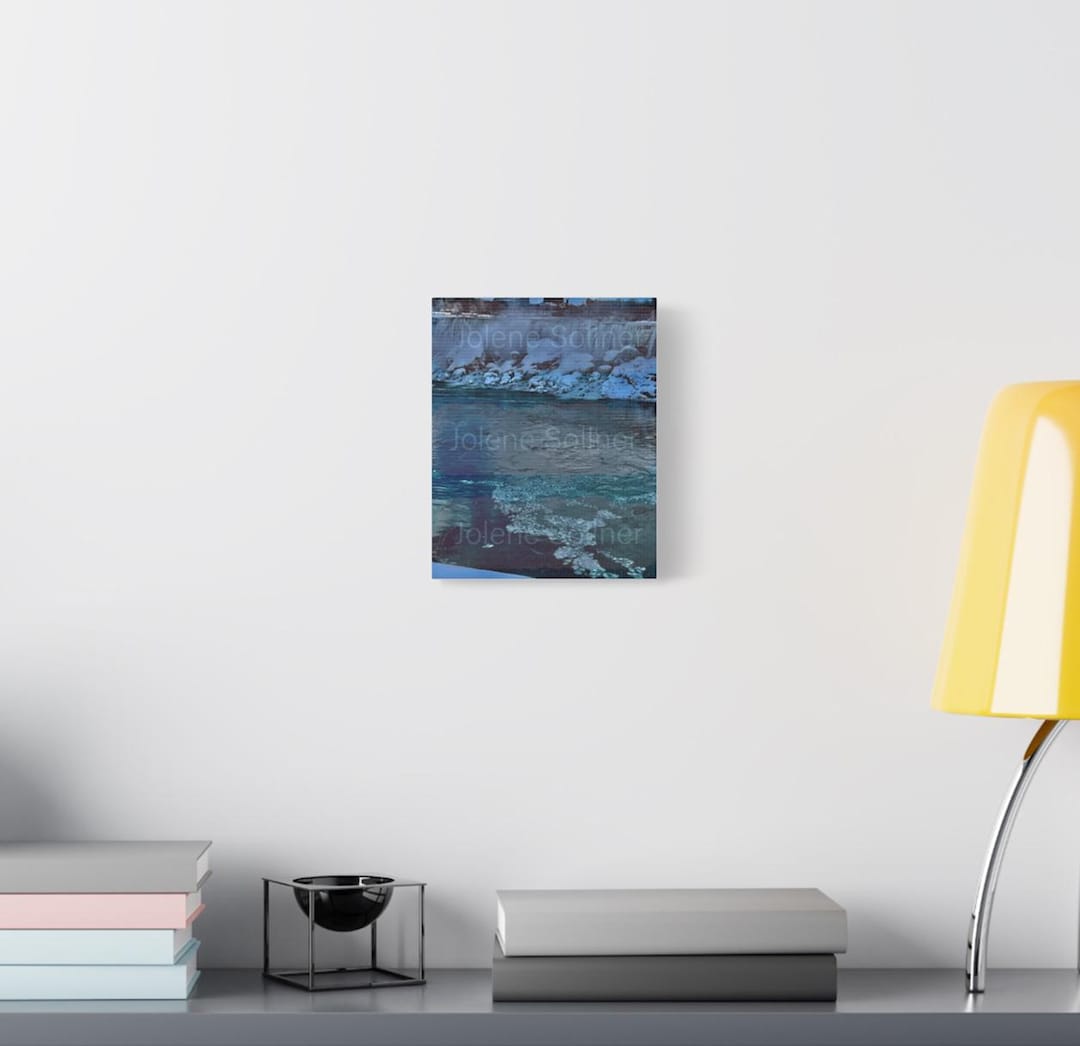 Waterfall Print Set | 5 Printable 8x6" Nature Art Pieces | Digital ...